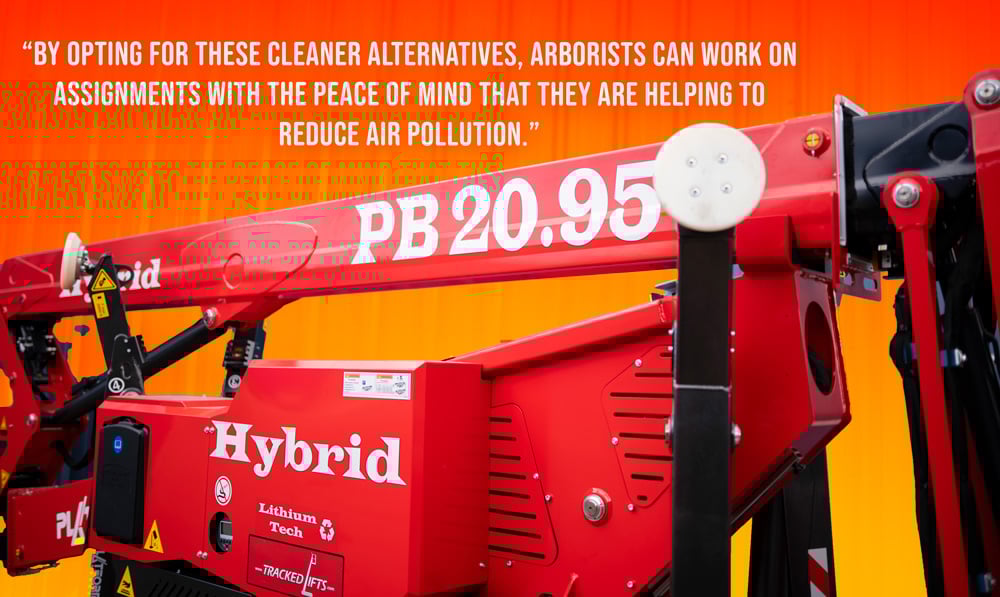 Promoting Eco-Friendly Tree Care with Tracked Lifts