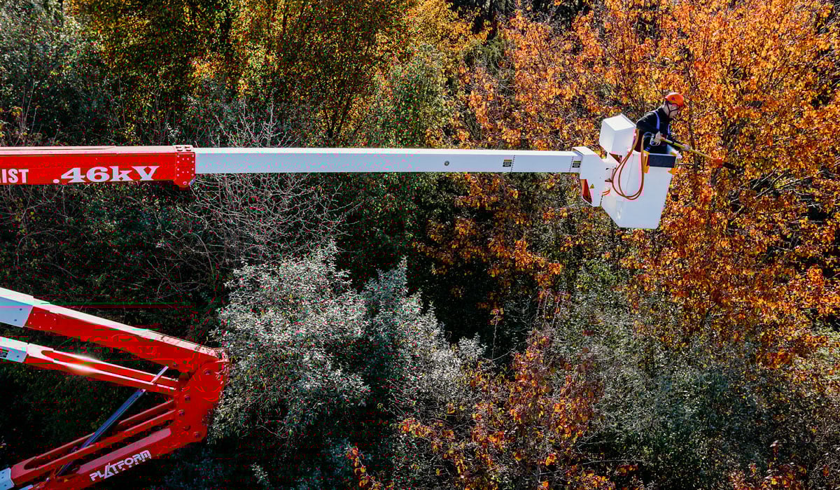 How Aerial Lifts Can Help Streamline Your Fall Property Maintenance