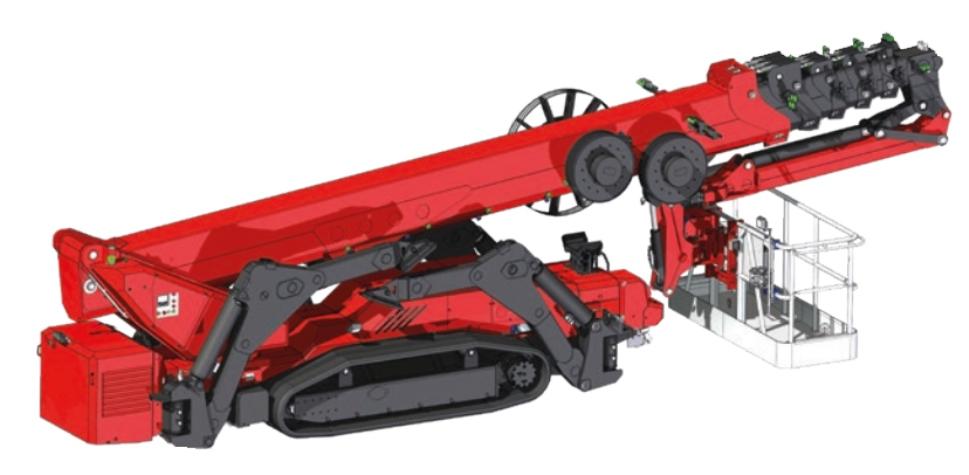 New 38m Platform Basket Lift | Tracked Lifts